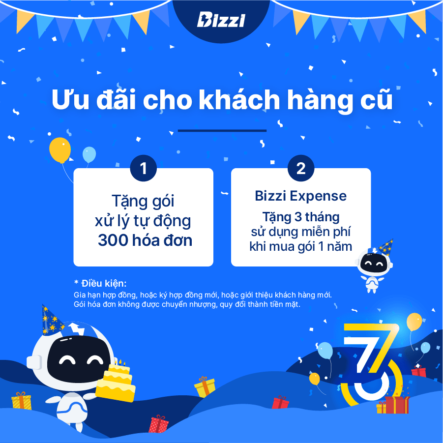 Chúc Mừng Sinh Nhật Bizzi Tròn 3 Tuổi Với Những ưu đãi Hấp Dẫn - Bizzi