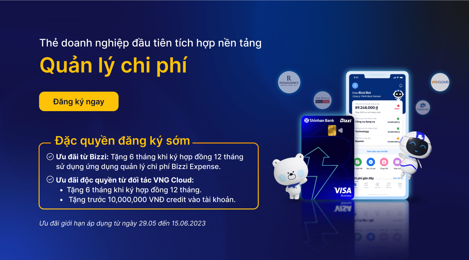 Bizzi Expense - Ứng dụng Quản lý chi tiêu doanh nghiệp - Bizzi